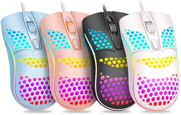 HP Wired Gaming Mouse LED Light DPI Control s600 – My Store